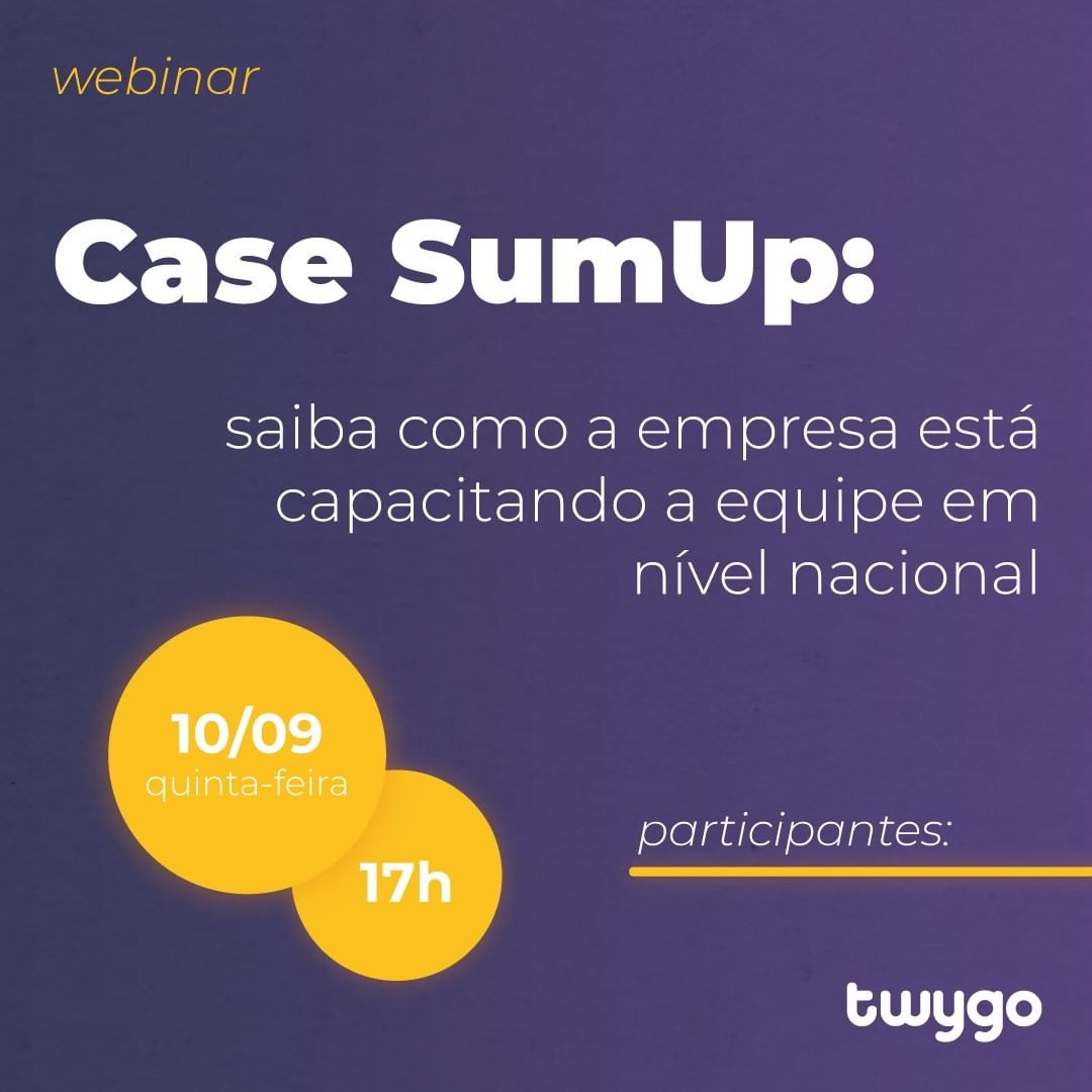 Webinar Gravado: Case SumUp